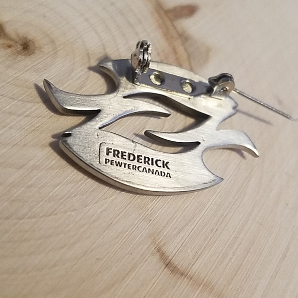 Frederick Designs | Jewelry | Frederick Designs Salmon Design Pewter ...